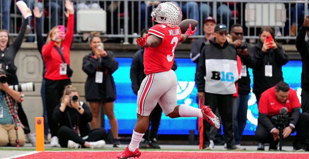 Miyan Williams ties Ohio State single-game rushing record vs. Rutgers