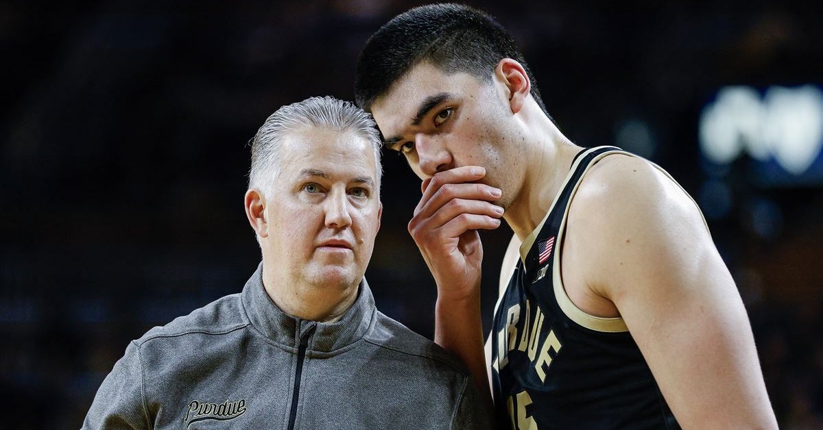 March Madness 2024: Purdue's Matt Painter blasts critics who say Zach ...