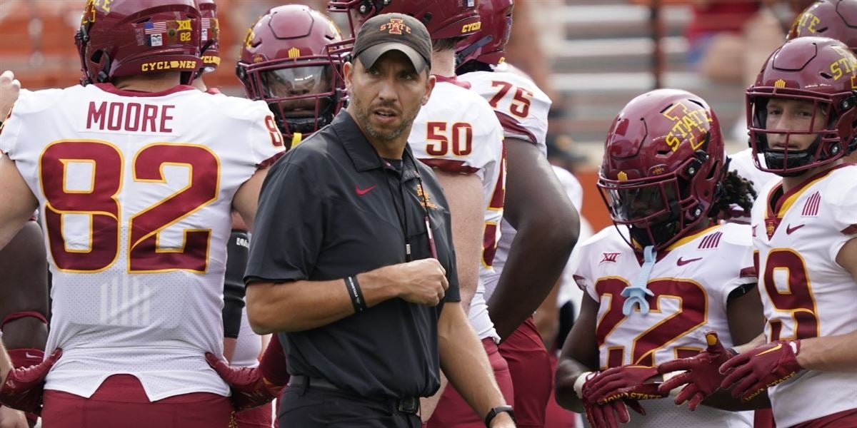 Texas vs. Iowa State: Cyclones coach Matt Campbell comments on ...