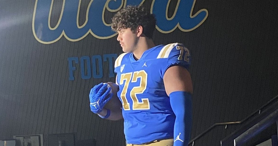 Top247 OL Isaiah Garcia talks UCLA visit