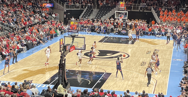 The subbing out of multiple starters led to a key momentum swing early ...