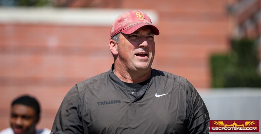 USC's Josh Henson evaluates early returns on Trojan offensive line ...
