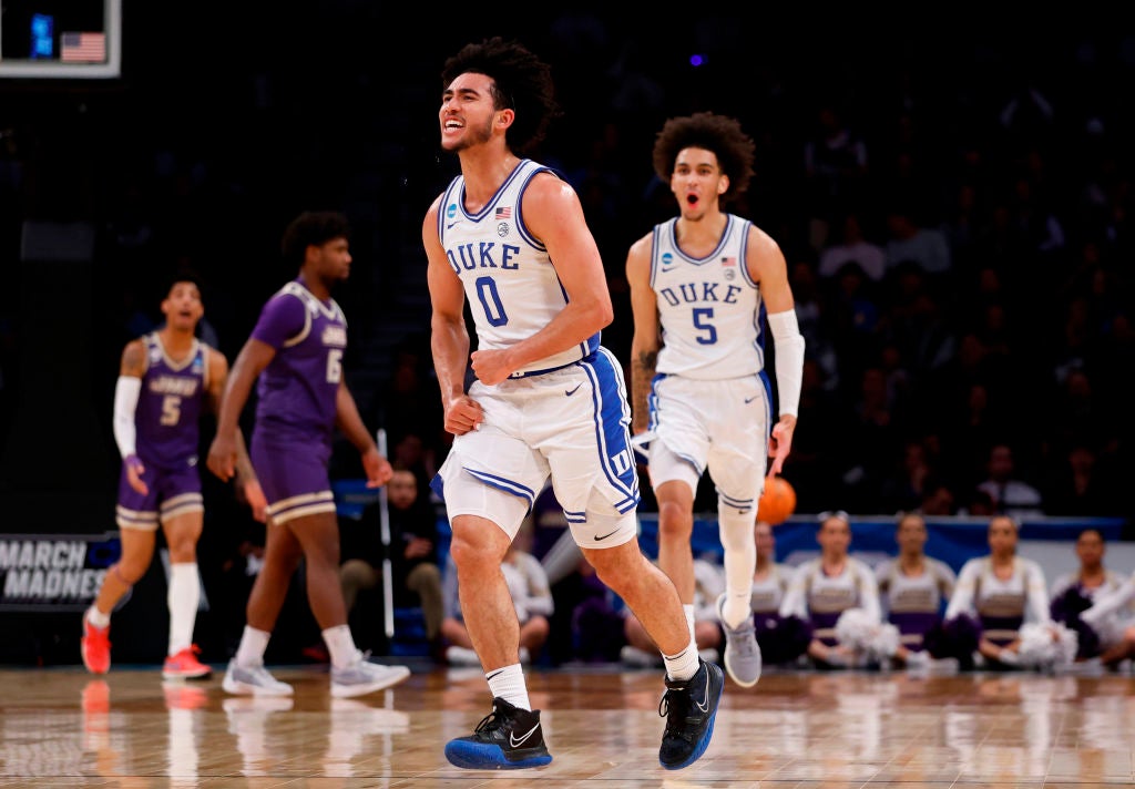 Duke cruises past James Madison into the Sweet 16 behind record night ...