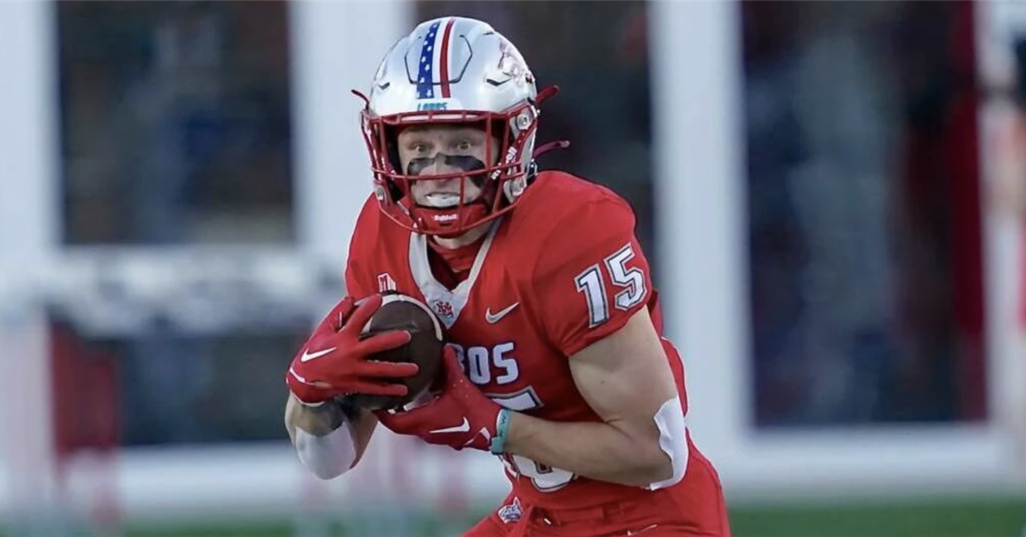 Former New Mexico wide receiver Luke Wysong headed to Arizona