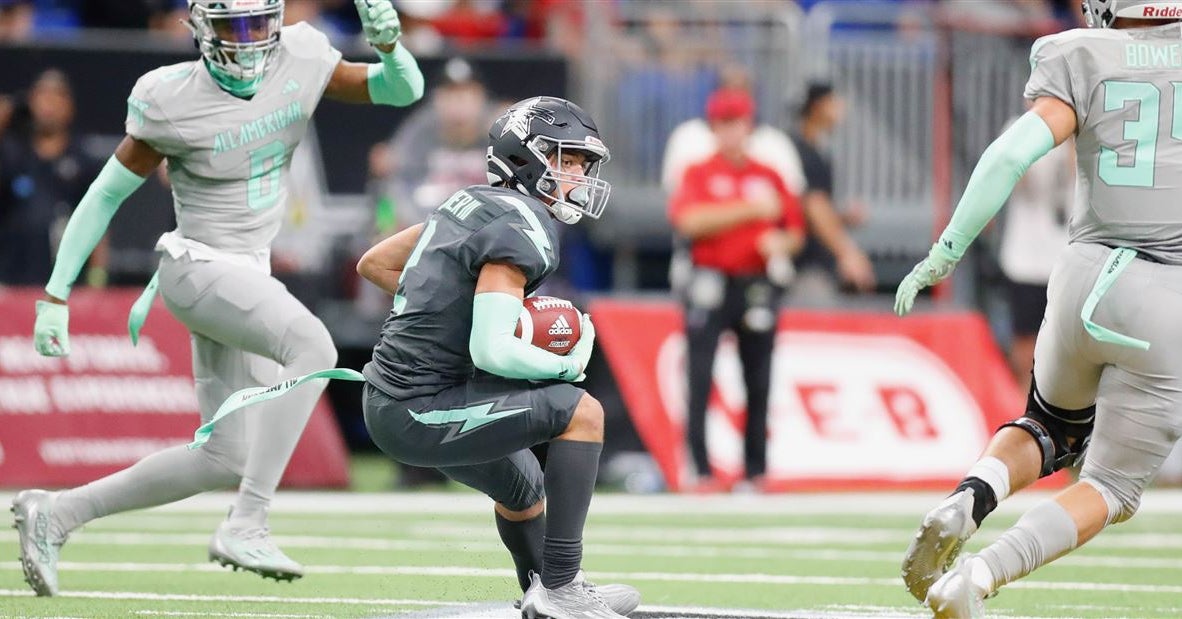 WATCH: West Virginia WR Rodney Gallagher at the All-American Bowl