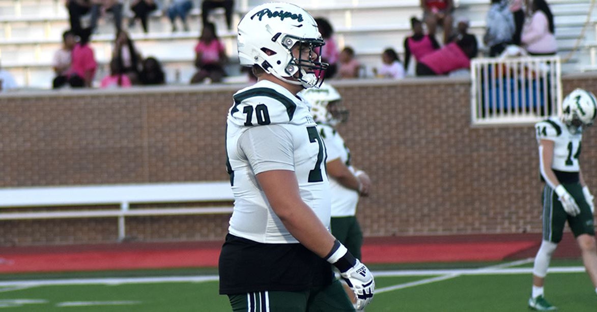 Prosper OL Connor Carty gearing up for playoffs, talks relationship ...