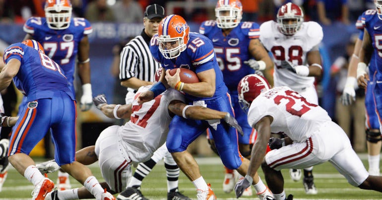 College football's most-watched regular season games in 25 years
