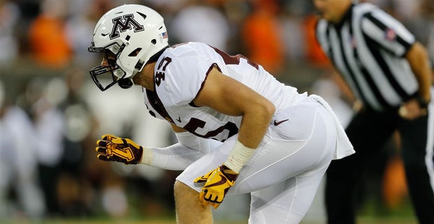Minnesota's Carter Coughlin drafted 218th by the New York Giants