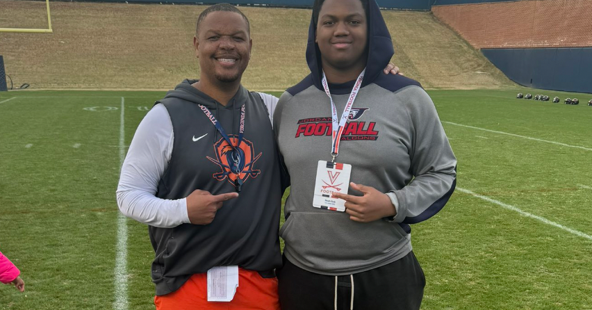 DL Noah Clark discusses Virginia visit, connection to UVA