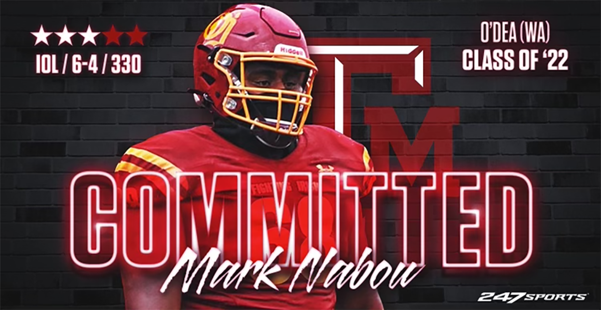 Washington OL Mark Nabou commits to Texas A&M, explains why