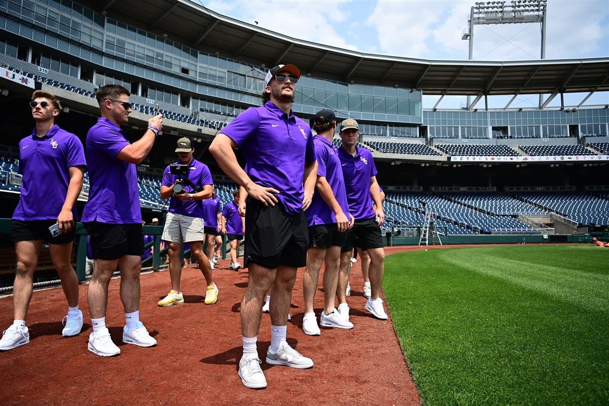 Everything LSU baseball said after first practice at College World Series