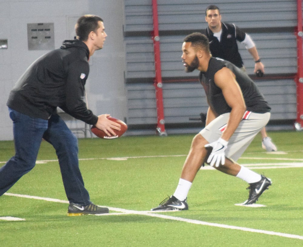 Photo Gallery: Ohio State pro workout day