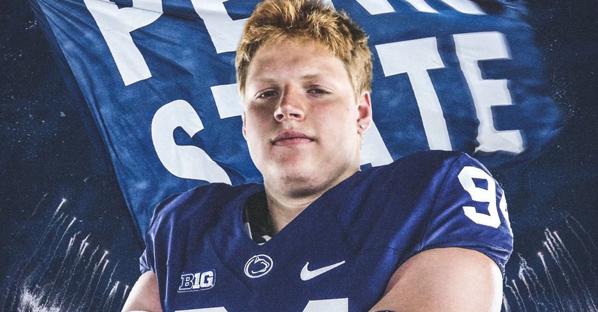JUCO DL Jordan van den Berg details Penn State commitment, will enroll ...