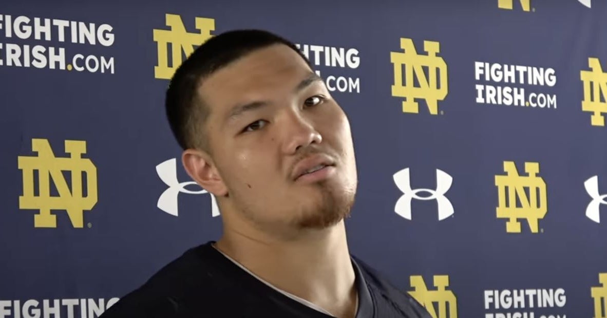 (Video) Notre Dame Football DE Jordan Botelho: “I Feel Good, I Feel 100 ...