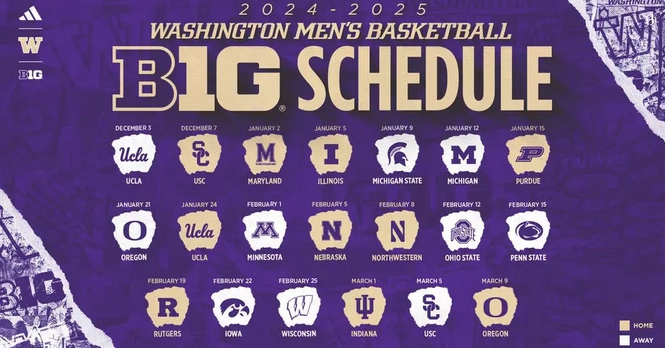 Big Ten Announces 2024-25 Men's Basketball Schedule