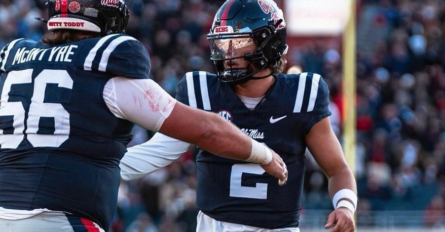 Jaxson Dart soaking in final moments of being an Ole Miss Rebel