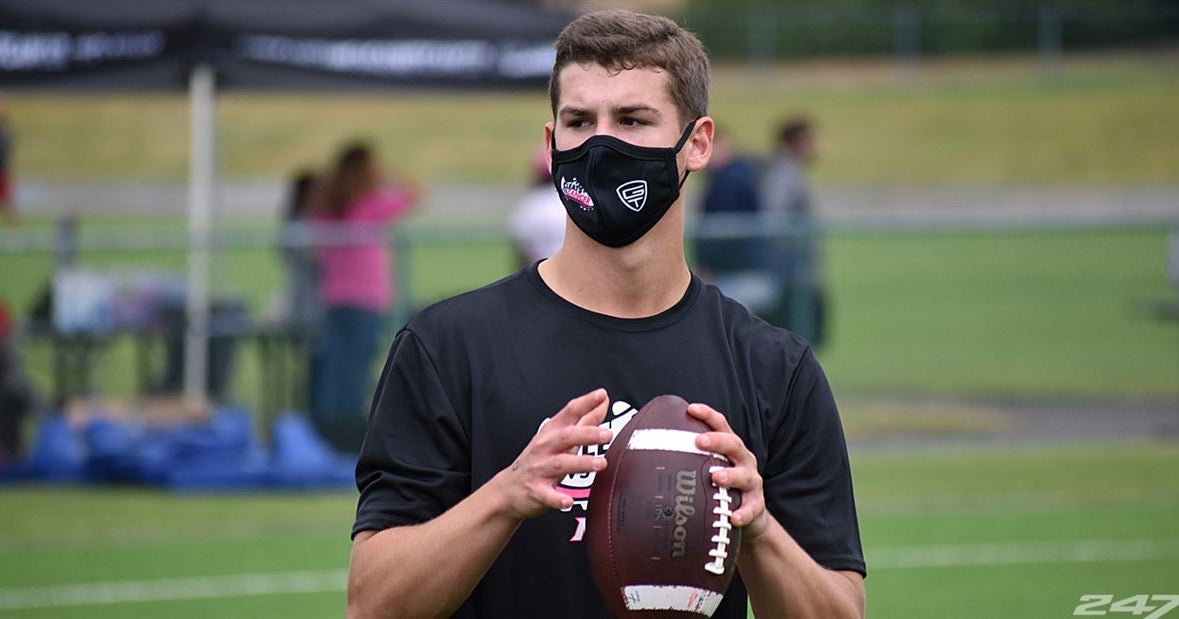 VIDEO: Five-star No. 1 QB Sam Huard at Cleats vs. Cancer Camp