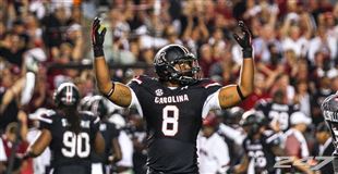 Marquavius Lewis, South Carolina, Strong-Side Defensive End