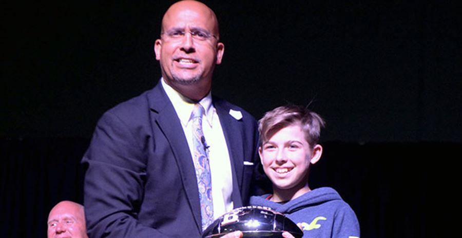 WATCH: Franklin Tries To Flip Notre Dame Fan