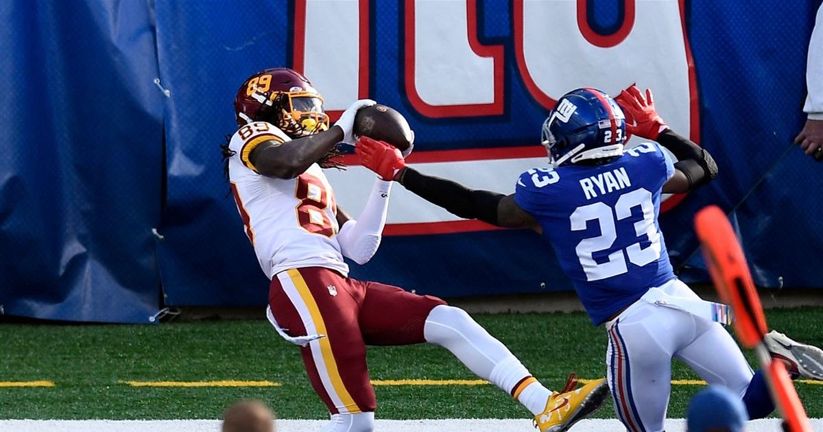 Cam Sims reflects on first touchdown in NFL career