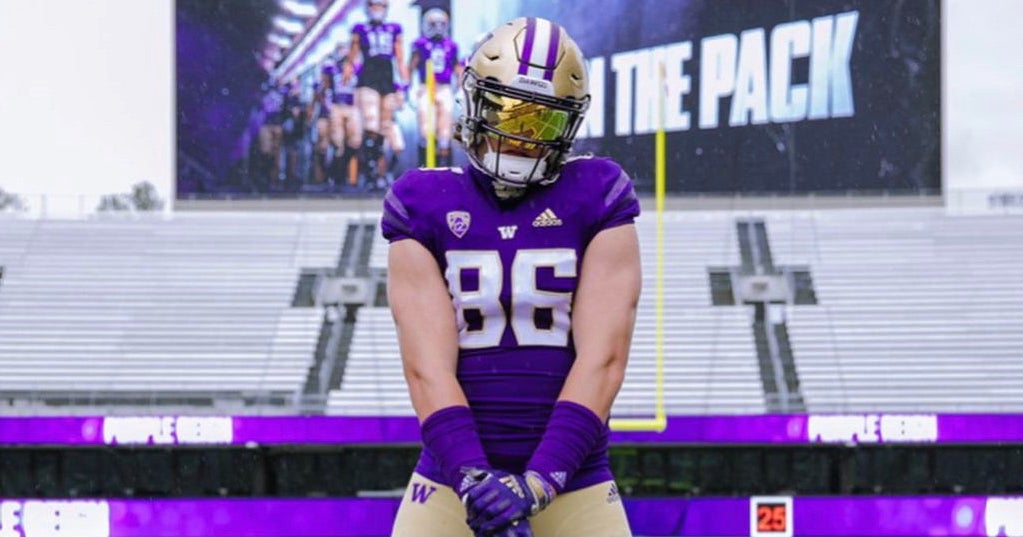 Top247 TE Jackson Bowers discusses Washington official visit