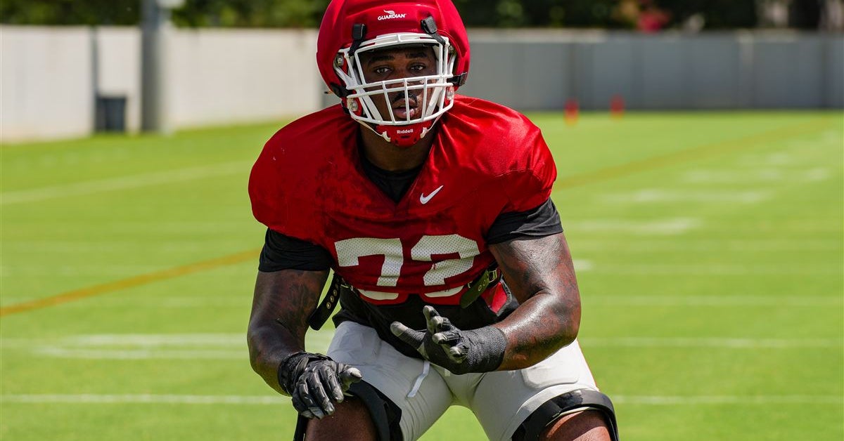 Georgia offensive lineman Jamal Meriweather enters transfer portal