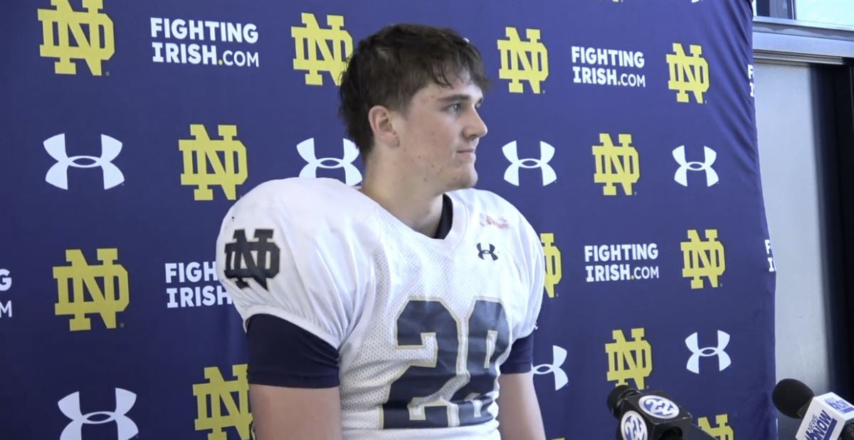 Video: Luke Talich Earning Trust from Notre Dame Staff