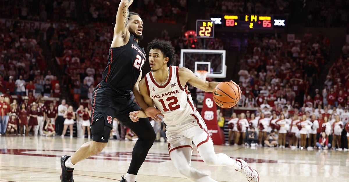 Former Oklahoma point guard Milos Uzan transferring to Houston