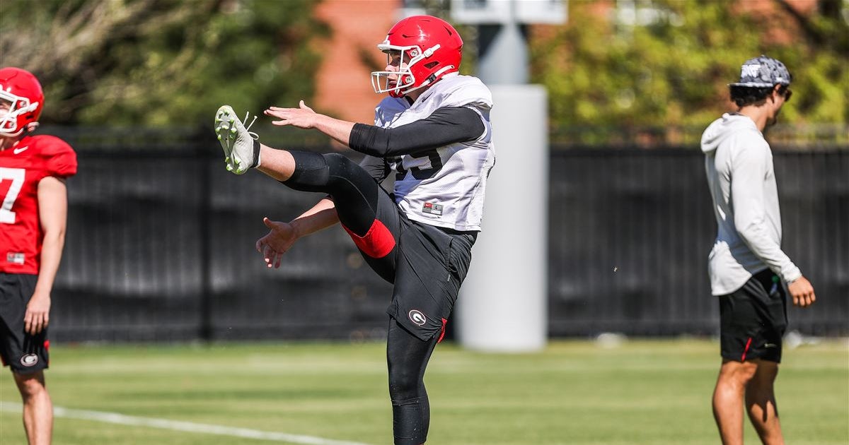 Georgia football: Punter Brett Thorson ‘a pleasant surprise’ during ...