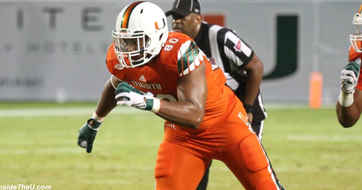 Hurricane to Watch vs. Florida A&M: DT RJ McIntosh