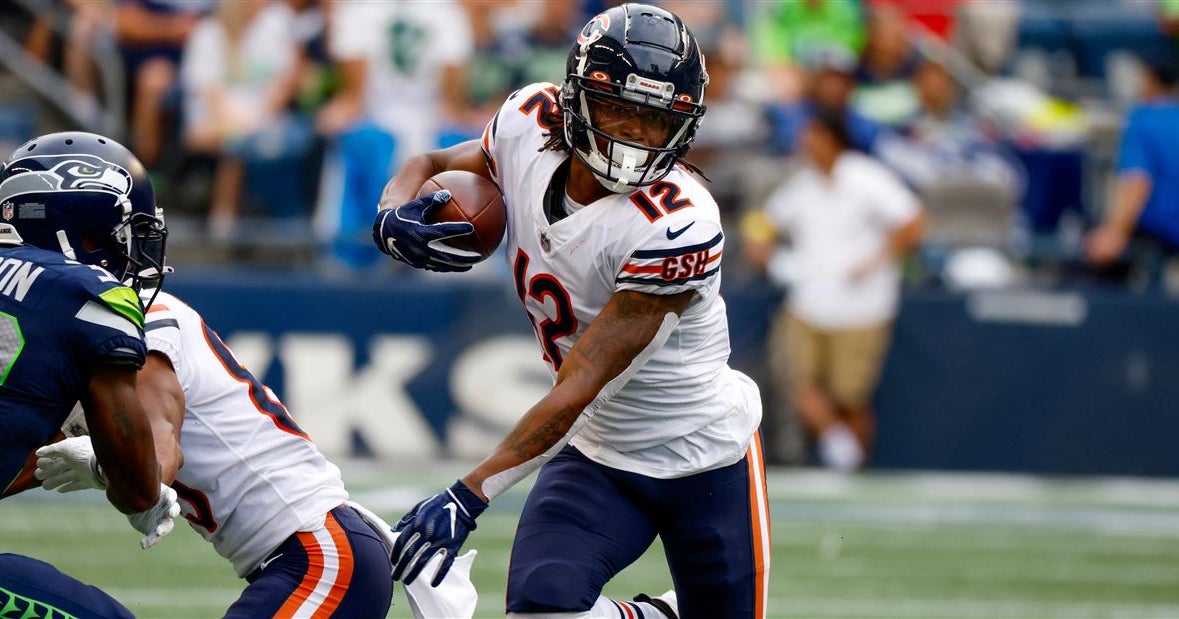 Velus Jones Jr. news: Bears rookie WR expected to make NFL debut at ...