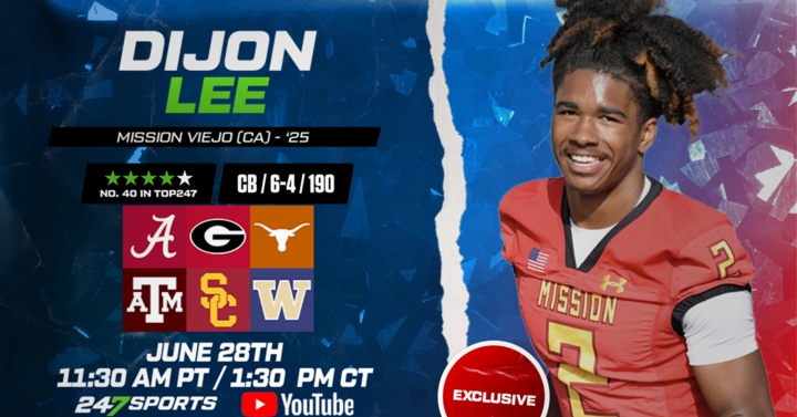 Four-Star DB Dijon Lee set to commit with 247Sports