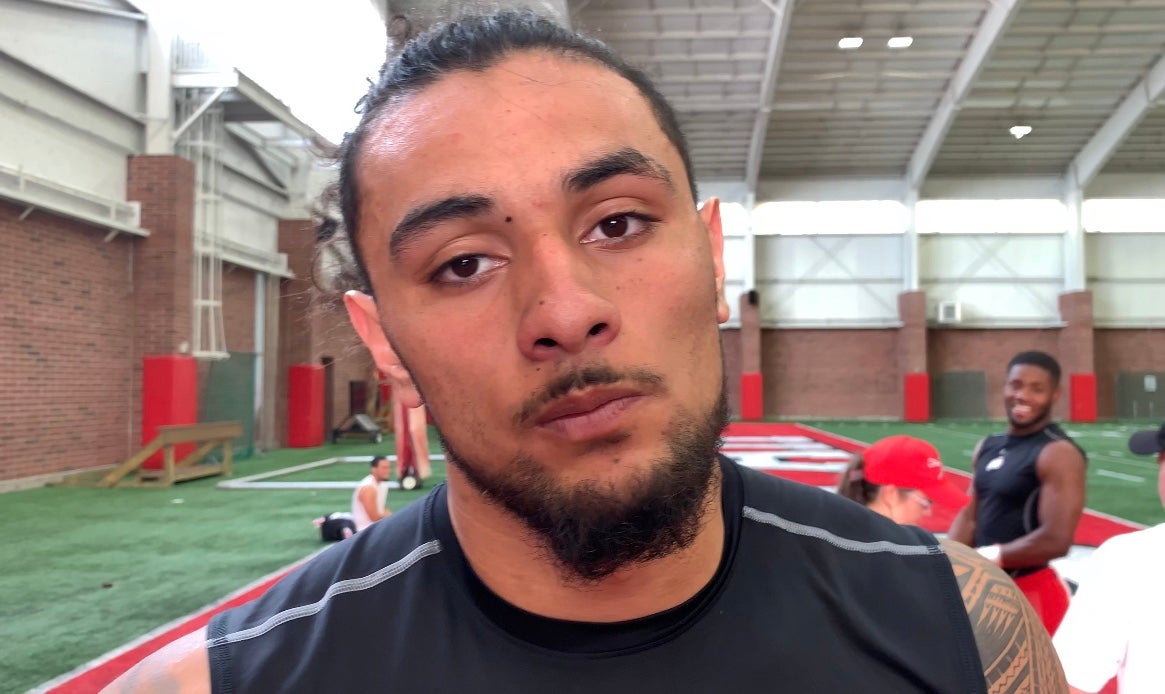 Andrew Mata'afa entirely focused on film and getting better