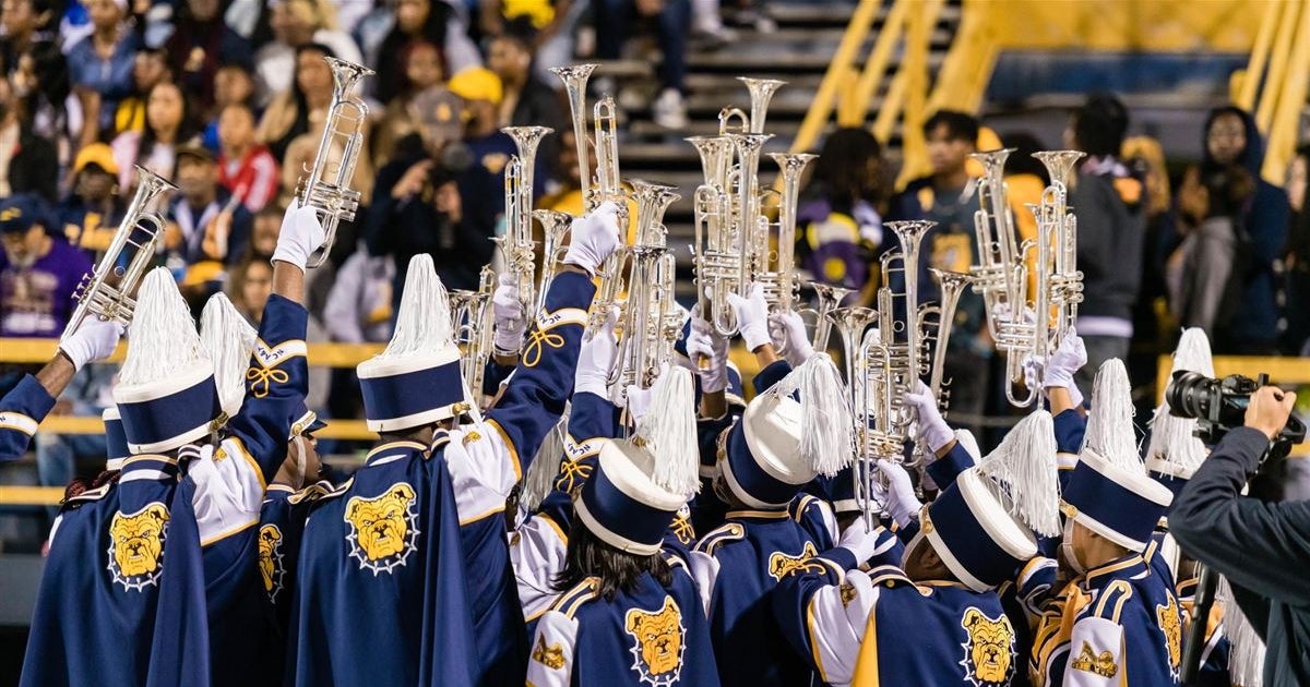 When they came back. Andscape covers N.C. A&T's Blue and Gold Marching ...