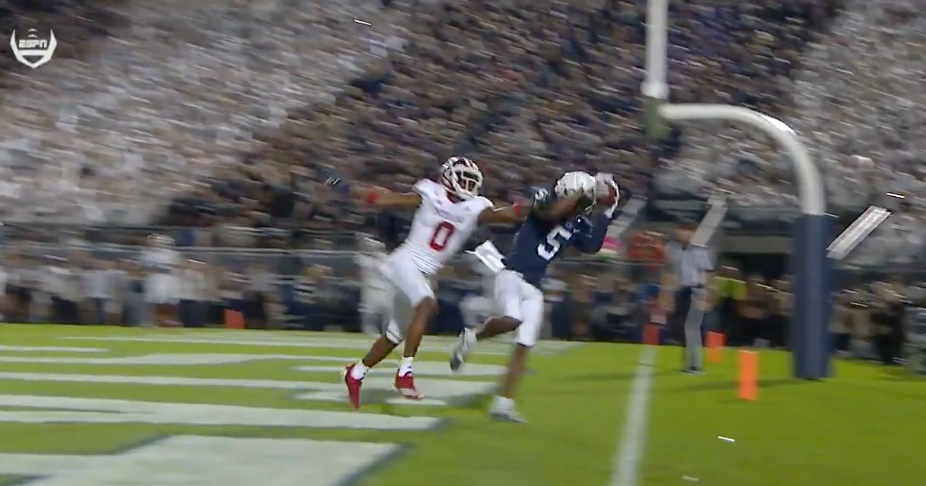 Penn State football's Jahan Dotson makes incredible touchdown catch vs ...
