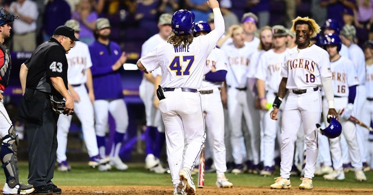 LSU does best "Gorilla Ball" impression in 12-0 series clinching win ...