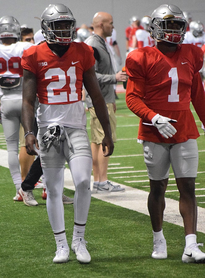 Photo Gallery: Ohio State's first full pads spring practice