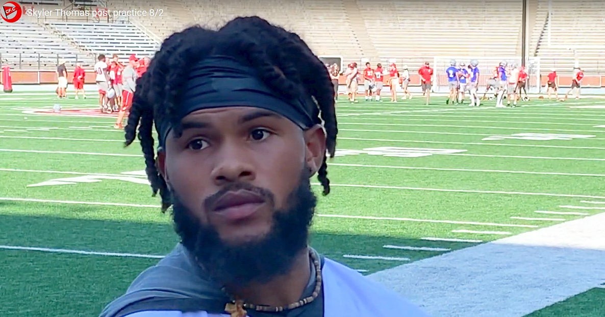 CFC TV: Skyler Thomas says its time for him to step up as leader