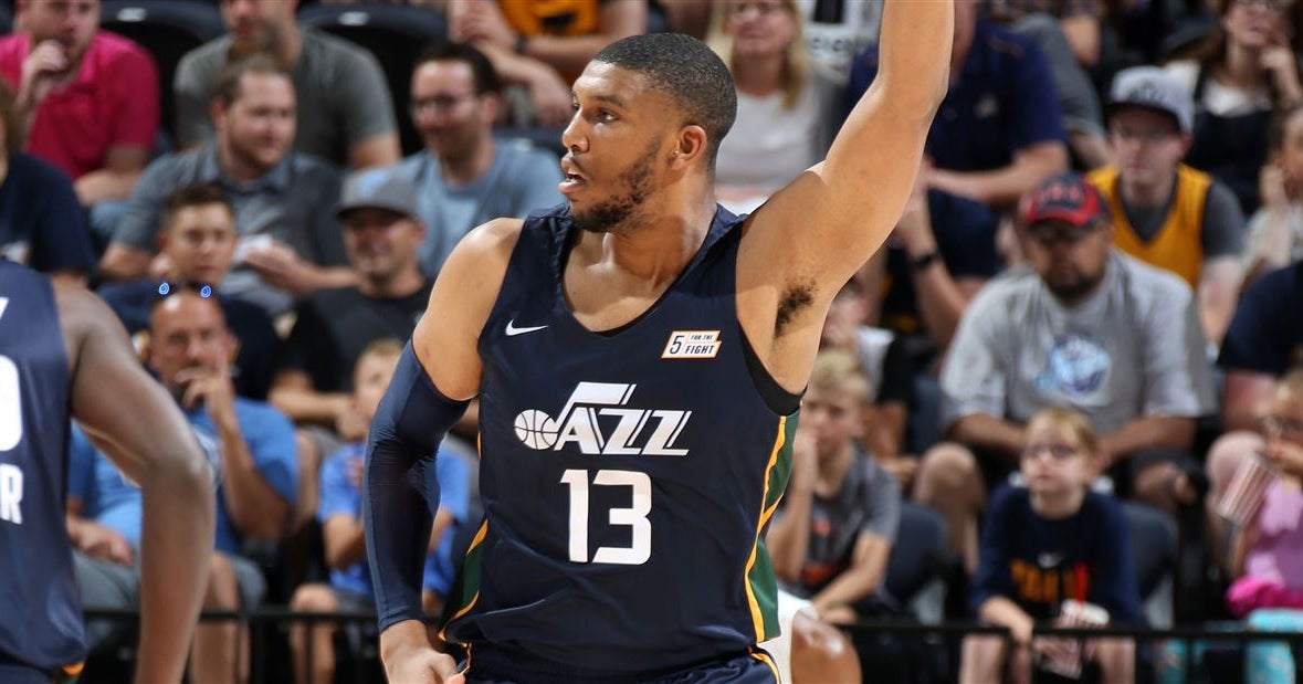 Tony Bradley Emerging for Jazz in Summer League