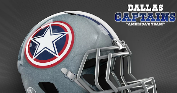 Marvel NFL Helmets For Every Team