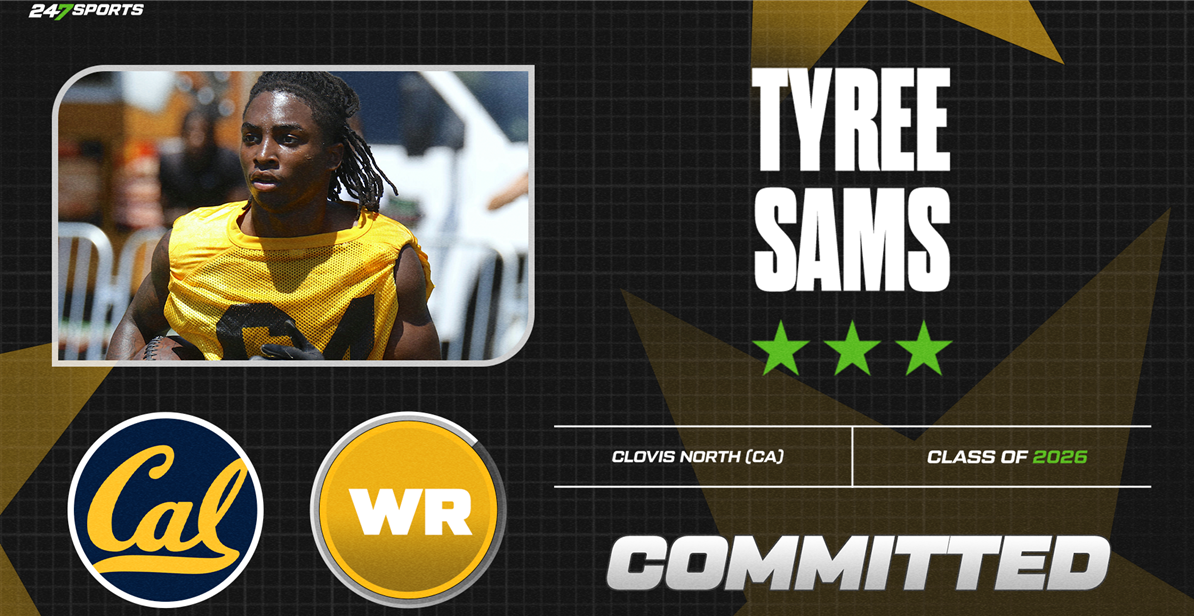 BREAKING: 3-Star Clovis WR Tyree Sams commits to Cal
