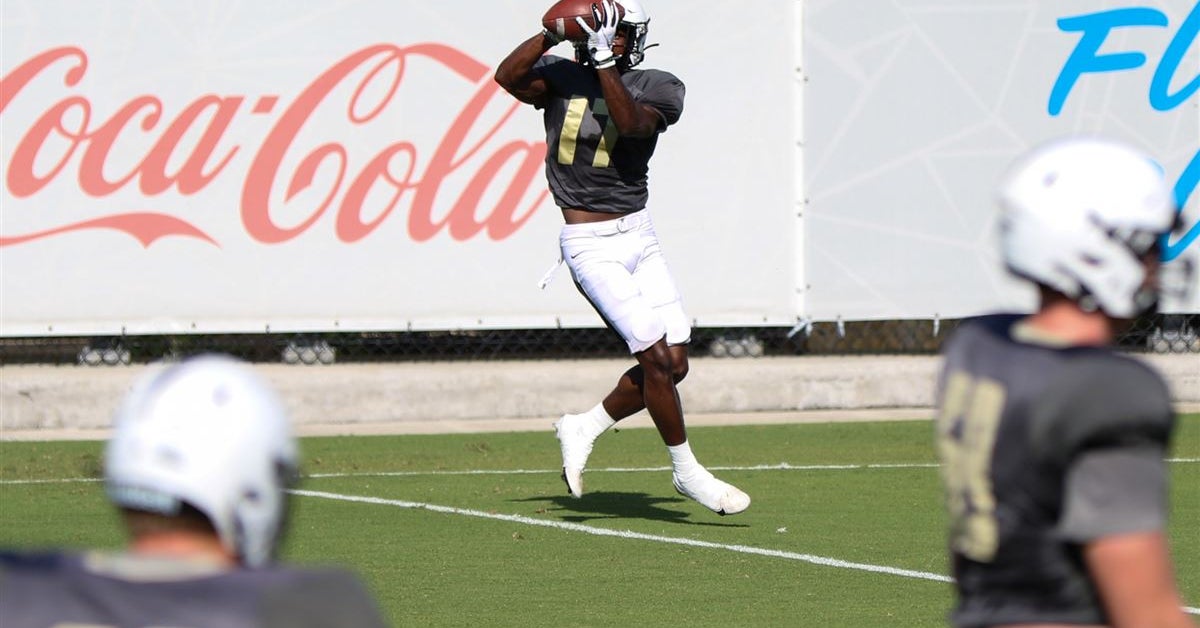 Photo Gallery: UCF football practices inside the Bounce House, holds ...