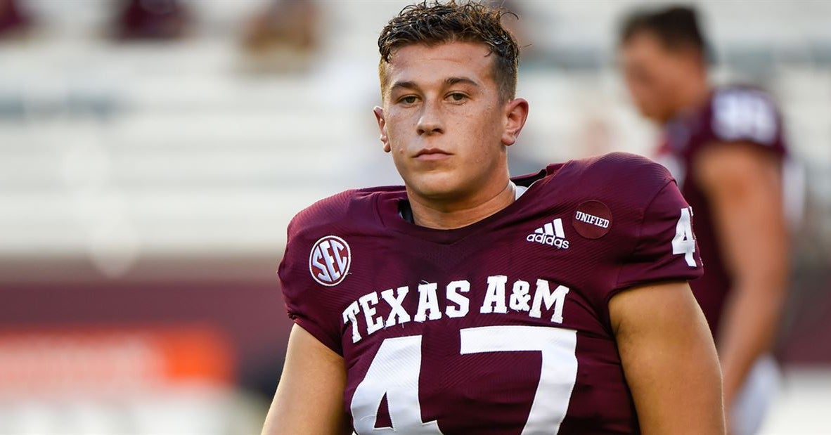 Texas A&M kicker Seth Small named a Lou Groza Award semifinalist