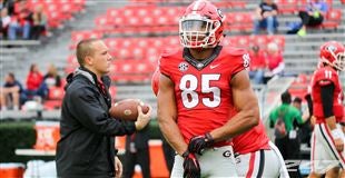 Jordan Davis, Georgia, Tight End
