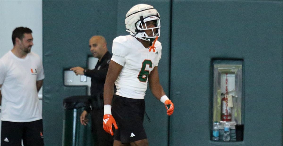 Projecting Miami's two-deep depth chart after the spring portal window ...