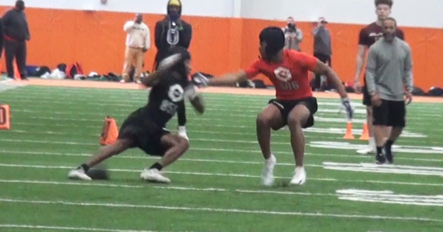 Watch: 2021 DB Derrick Davis impressive at Opening Regional