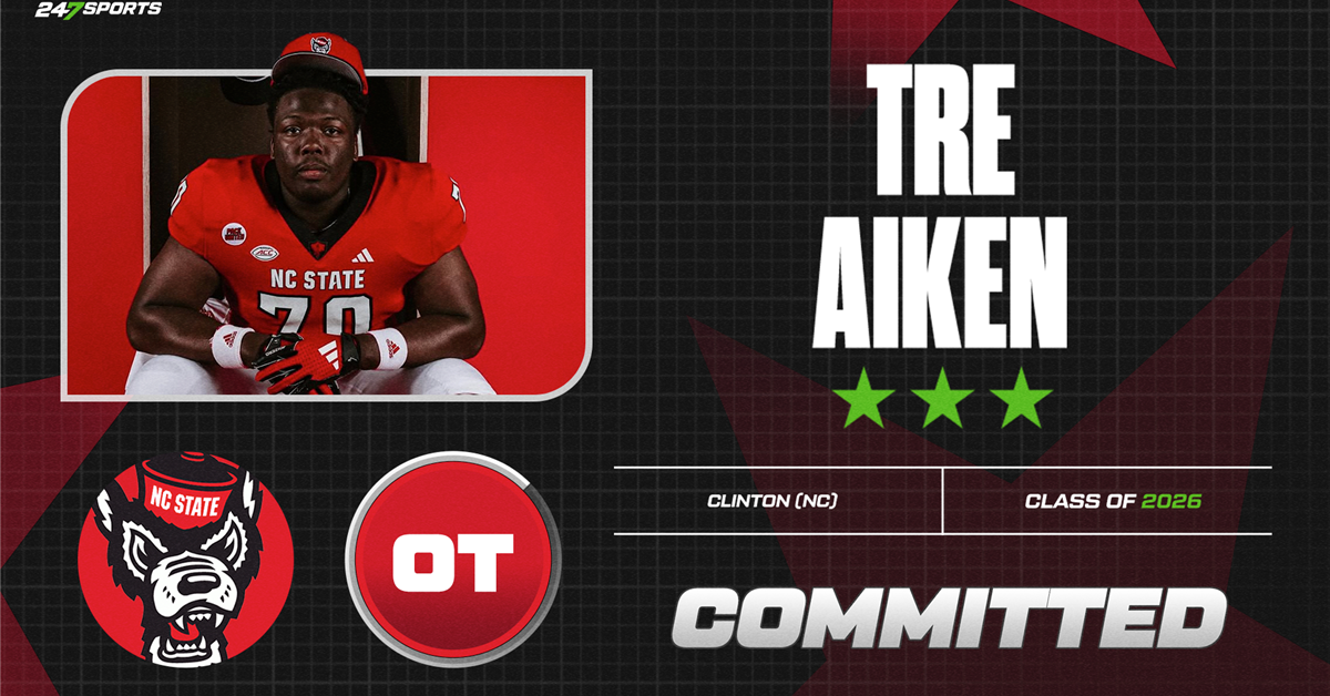NC State lands top OL target Tre Aiken in 2026 class