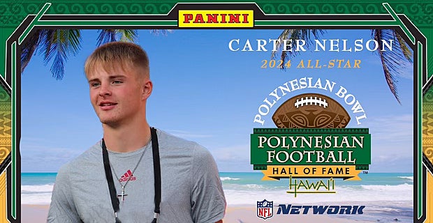TE Carter Nelson selected to play in the 2024 Polynesian Bowl