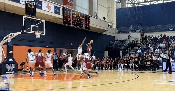 Owls ignore the noise to beat UTSA on Miller’s buzzer-beater