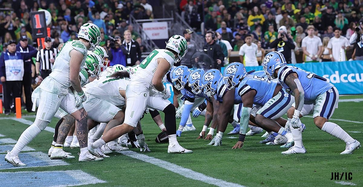 UNC Snap Counts vs. Oregon